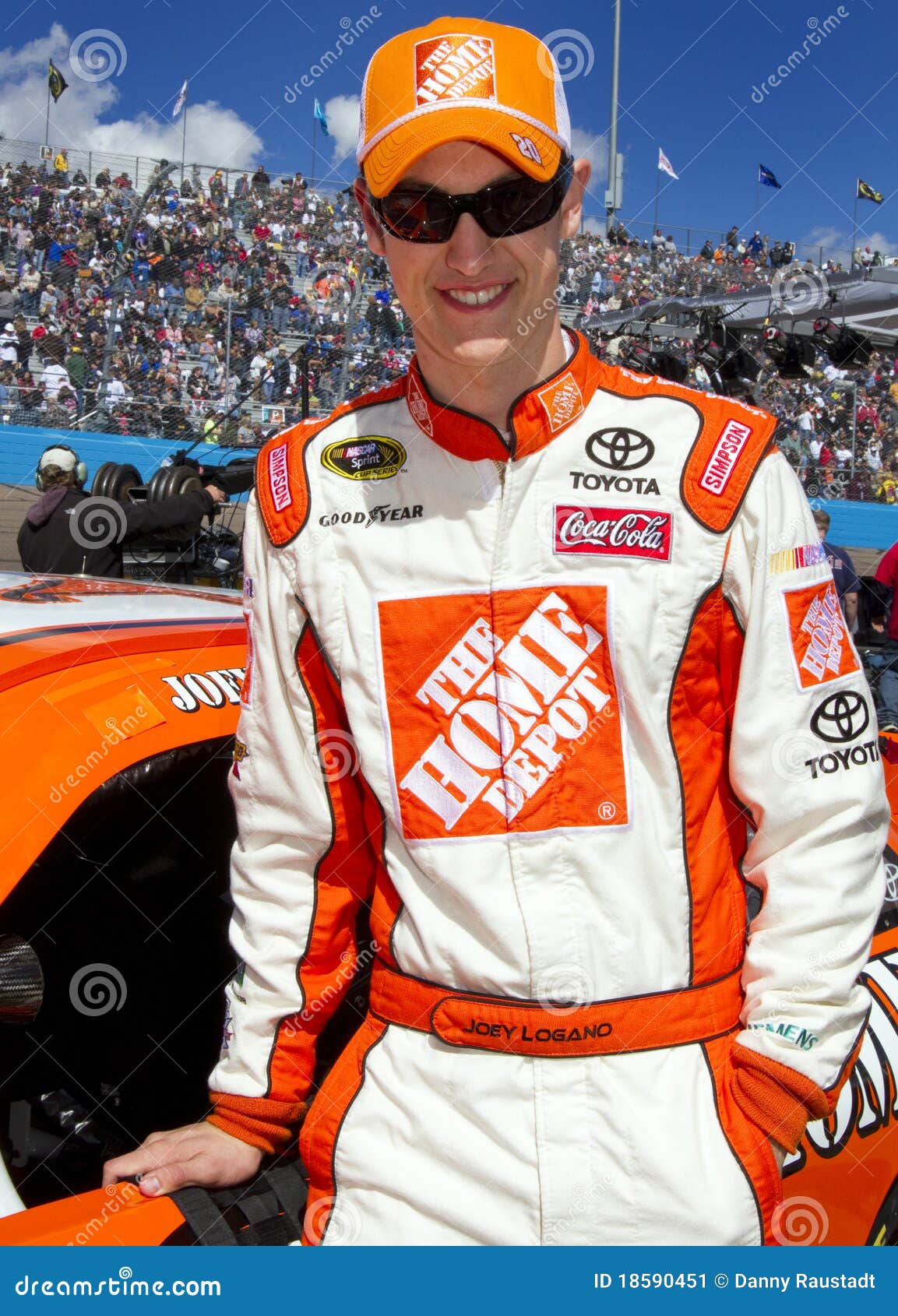 NASCAR driver Joey Logano editorial photo. Image of motorsports - 18590451