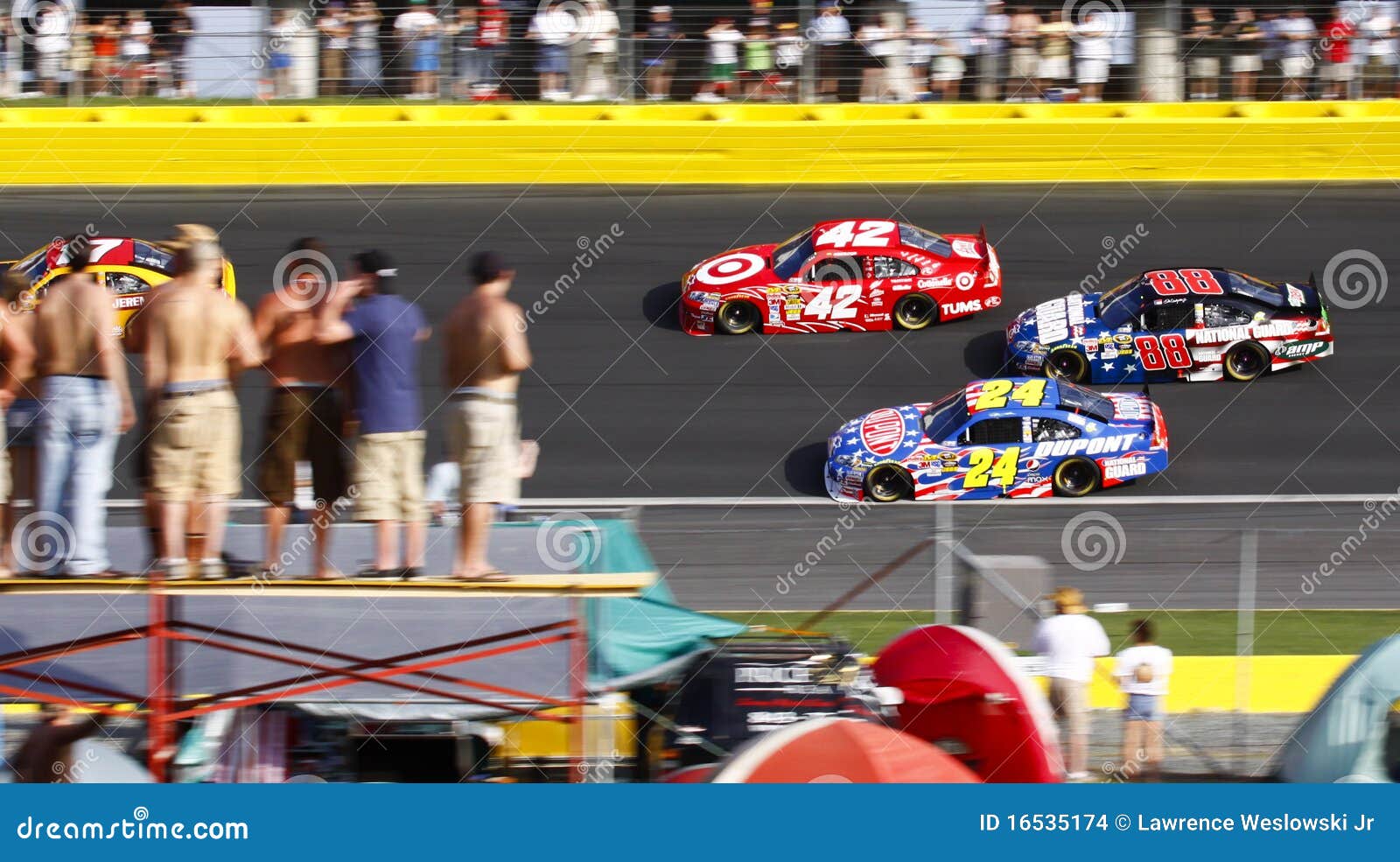 NASCAR - Fans and All Stars Side by Side Editorial Stock Image - Image ...