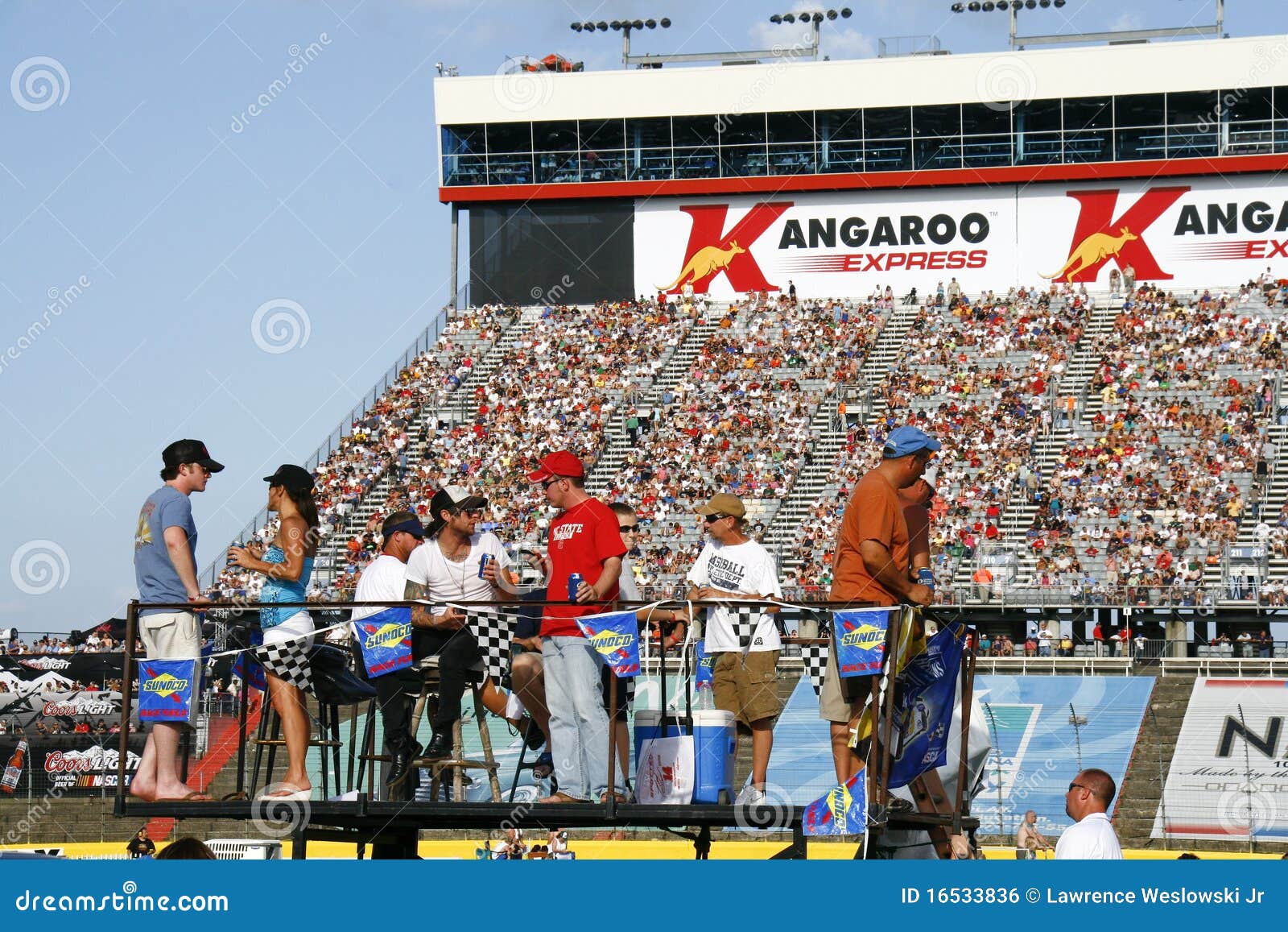 NASCAR - Fans in the Infield in Charlotte Editorial Photo - Image of ...