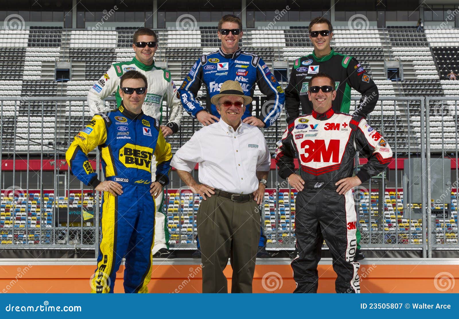 Roush-Fenway Racing And Team Penske NASCAR Haulers Editorial Image ...
