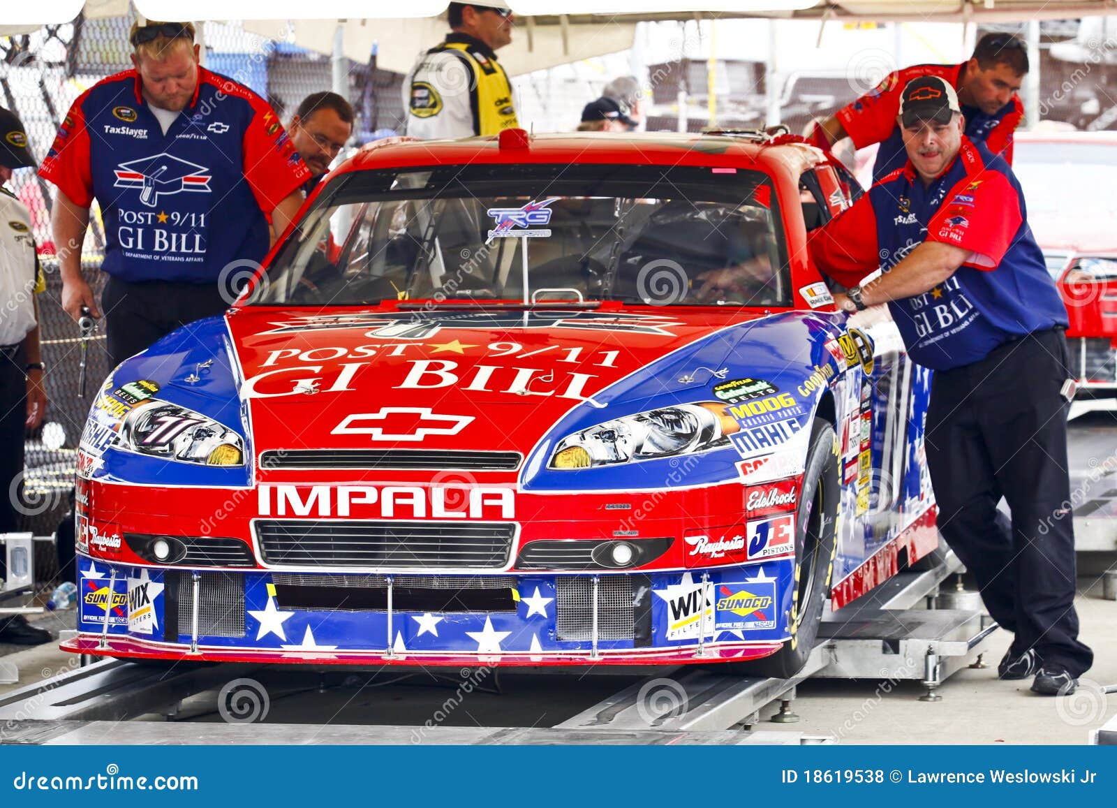 NASCAR - Final Inspection in Richmond Editorial Stock Photo - Image of ...