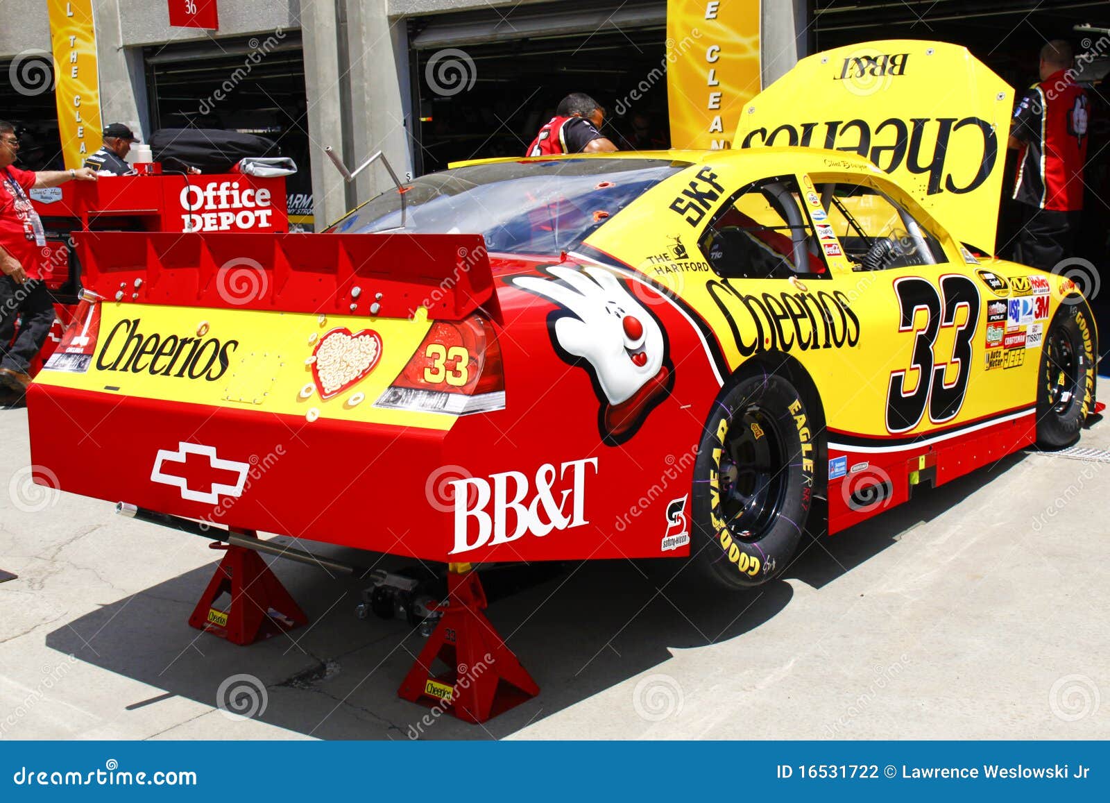 NASCAR - #33 Cheerios Car Editorial Photo | CartoonDealer.com #16531515