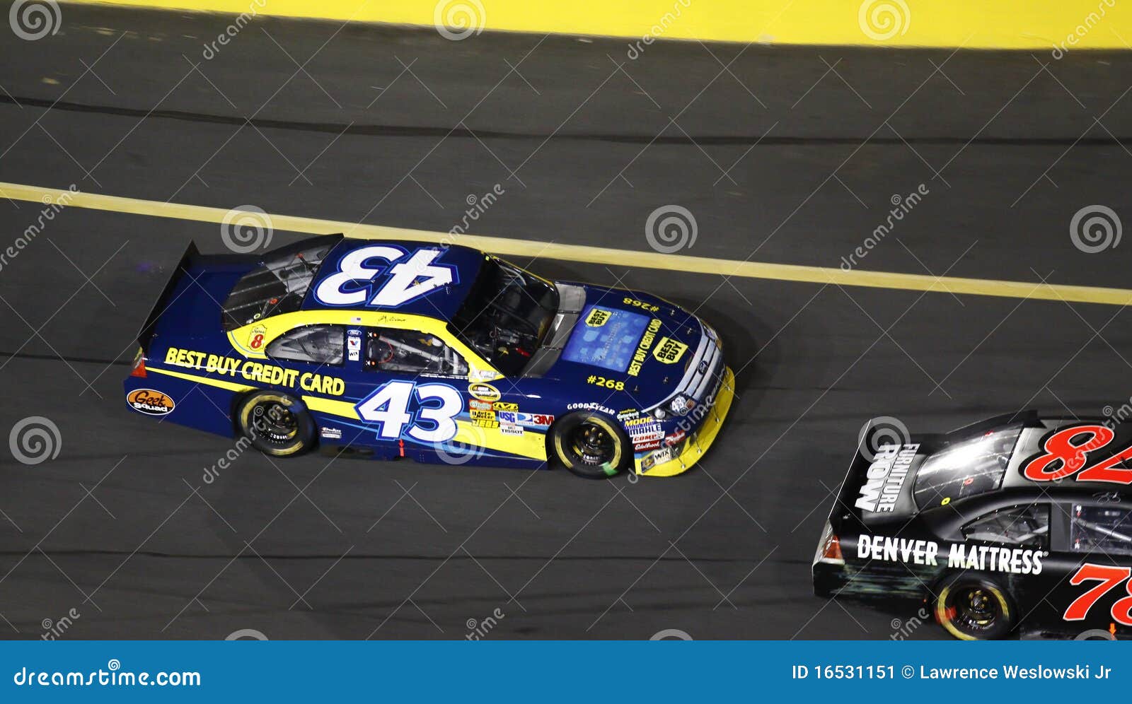 NASCAR - Follow the Leader! Editorial Photo - Image of asphalt, race ...