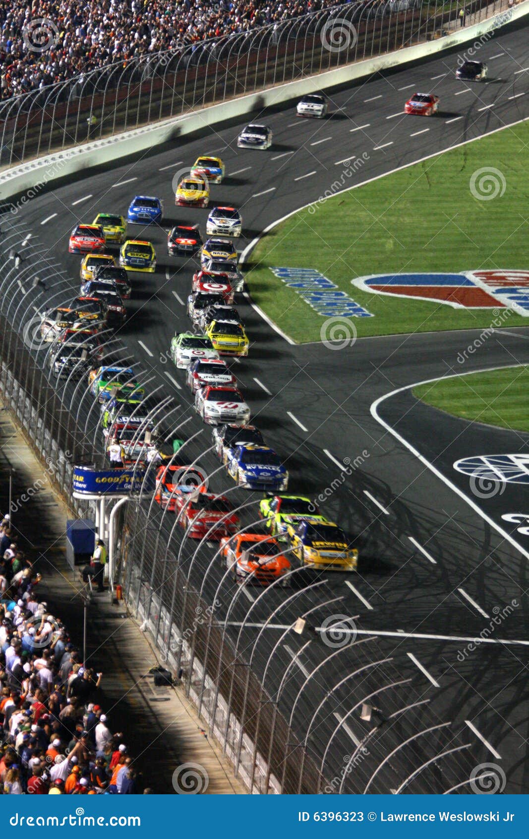 NASCAR - Go Green! editorial stock photo. Image of nextel - 6396323