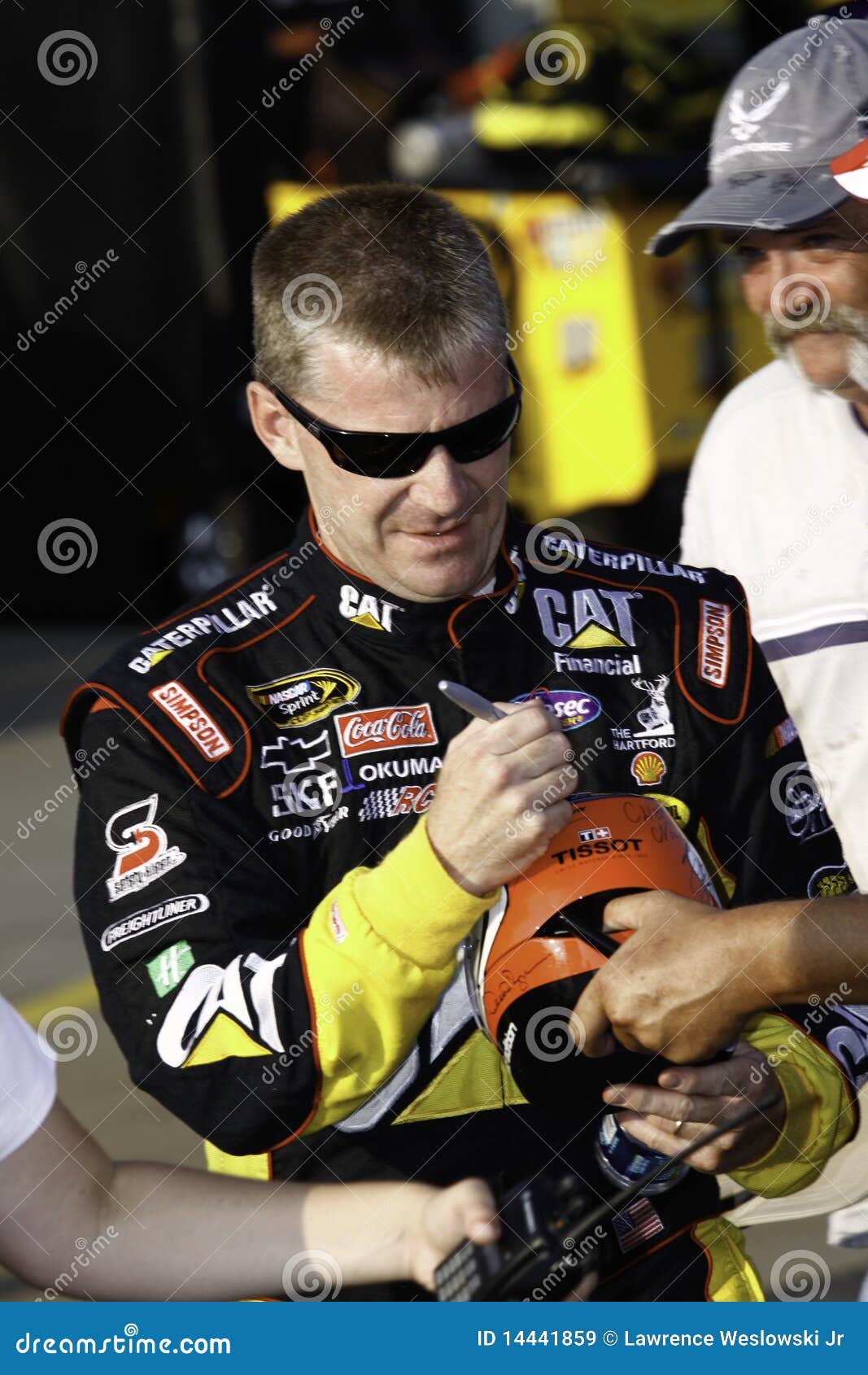 NASCAR - Jeff Burton Signs Autographs Editorial Stock Image - Image of ...