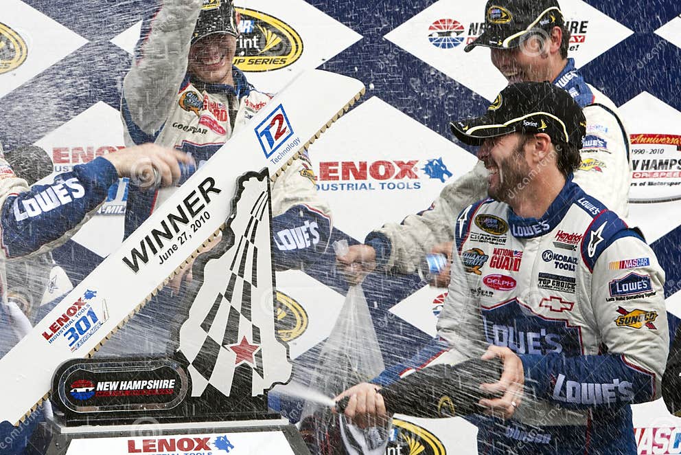 NASCAR: June 27 LENOX Tools 301 Editorial Photography - Image of nascar ...