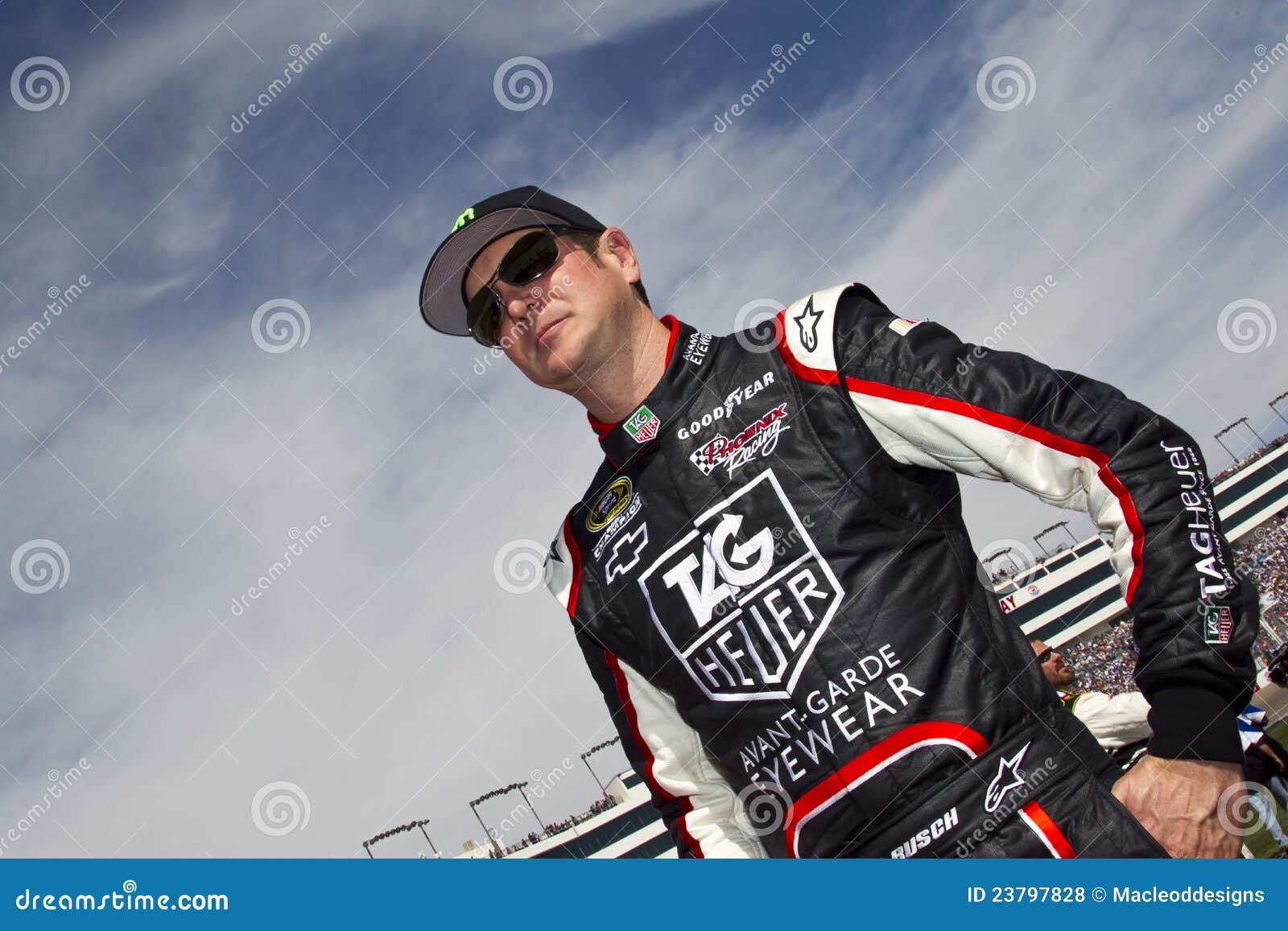 NASCAR: Kurt Busch editorial stock photo. Image of event - 23797828