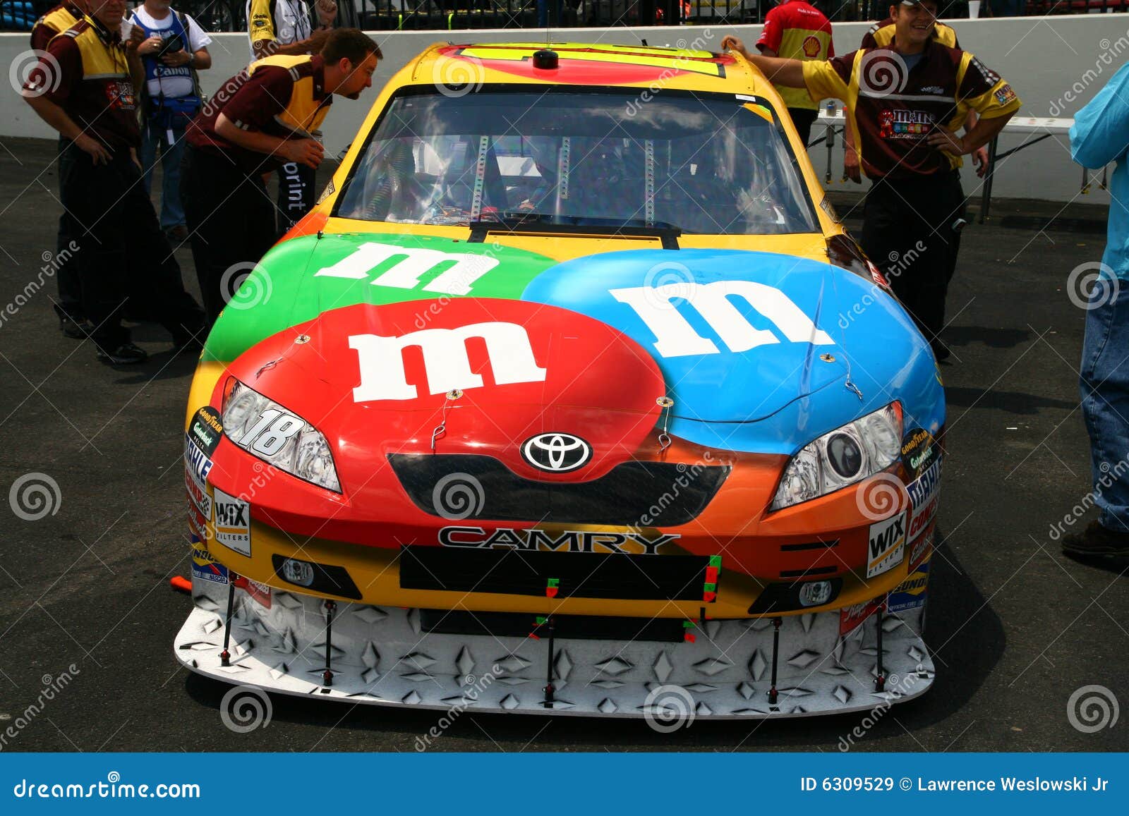 NASCAR - M&Ms De Kyle Busch #18 Imagen de archivo editorial - Imagen de ...