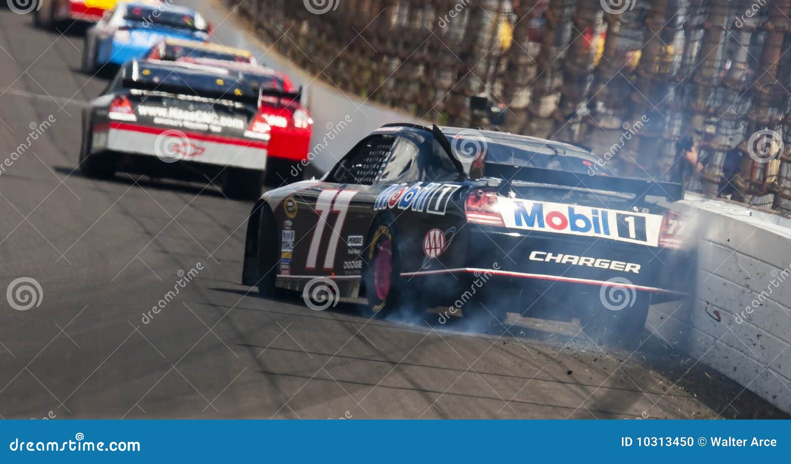 NASCAR: Mobil 1 Dodge Allstate 400 Editorial Image - Image of speedway ...