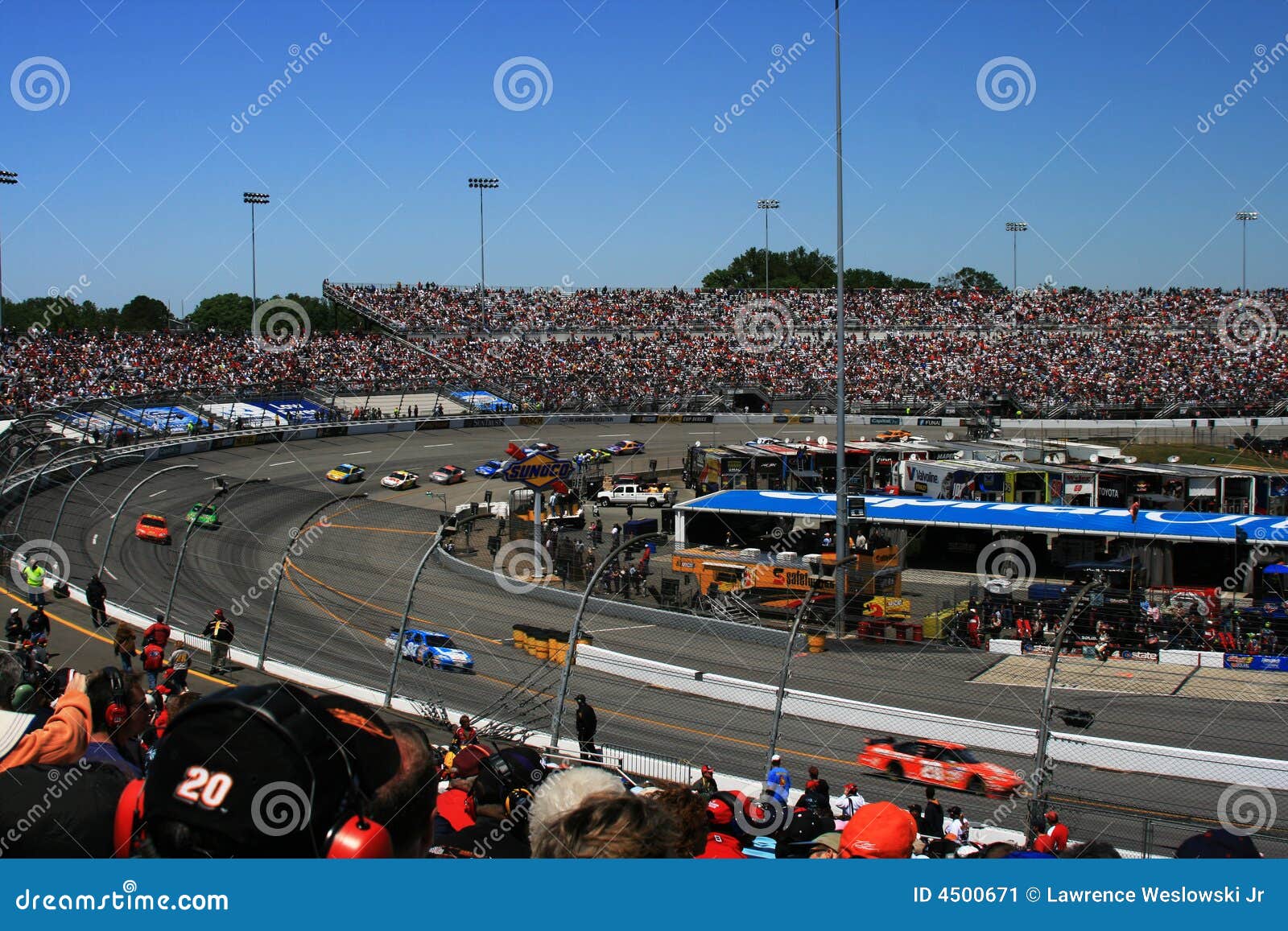 NASCAR - racin in Richmond editorial photo. Image of seating - 4500671