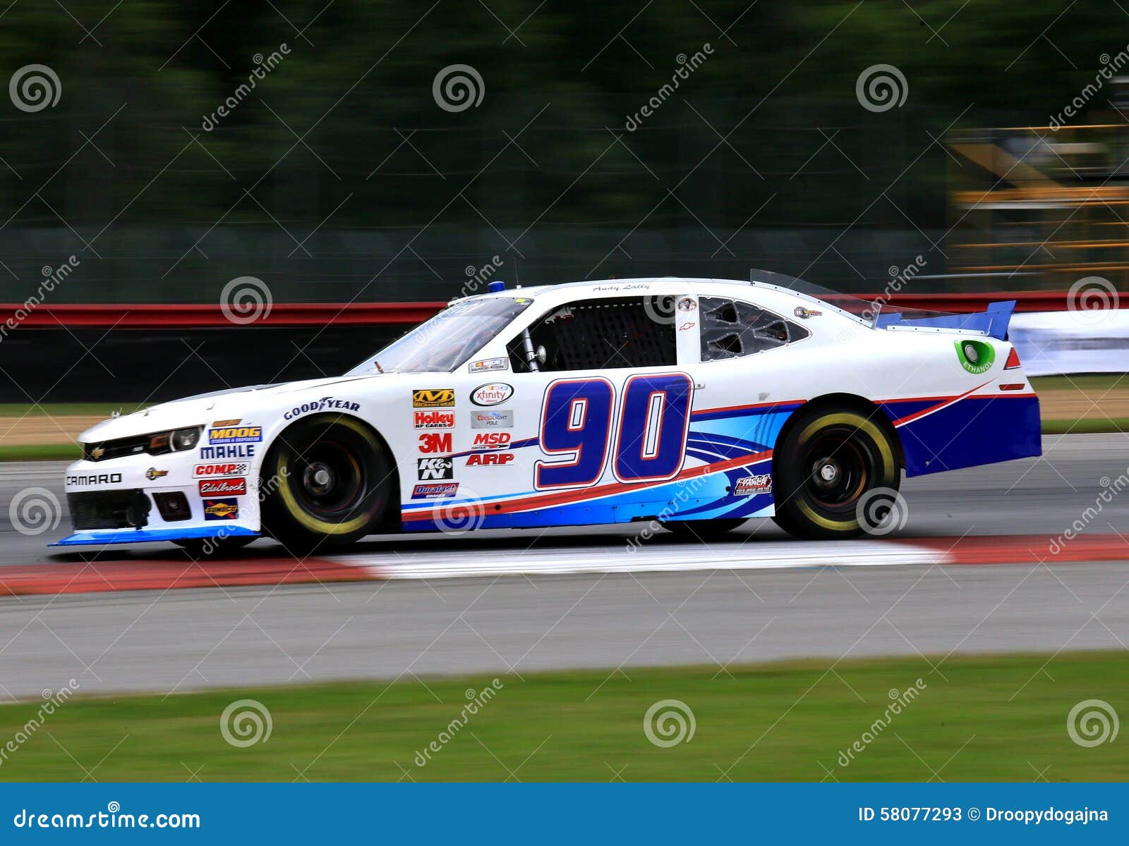 NASCAR-Rennfahrer Andy Lally Redaktionelles Stockfoto - Bild von ...