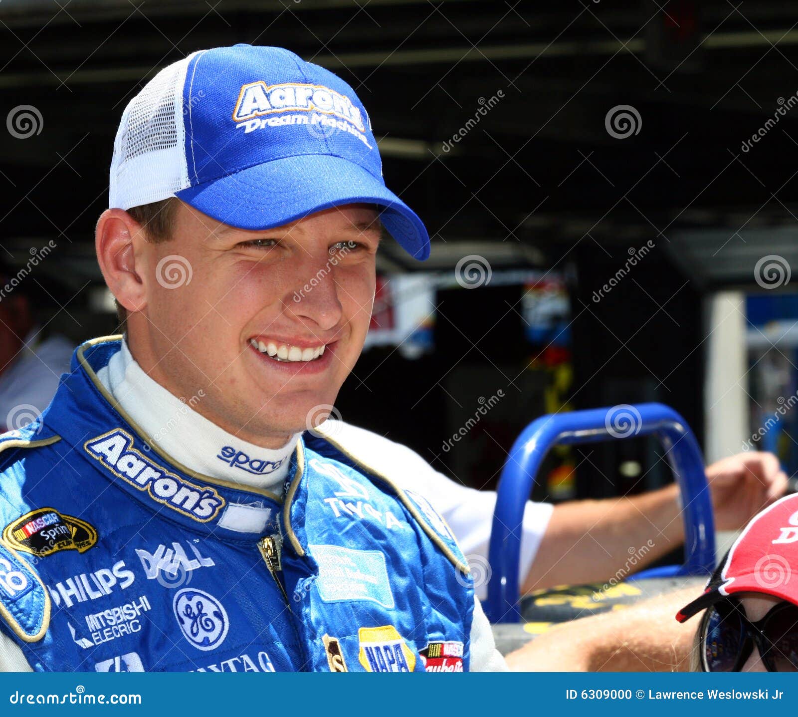 NASCAR - rookie McDowell editorial image. Image of goodyear - 6309000