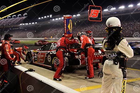 NASCAR s Watchful Eye editorial stock image. Image of motorsports - 4500534
