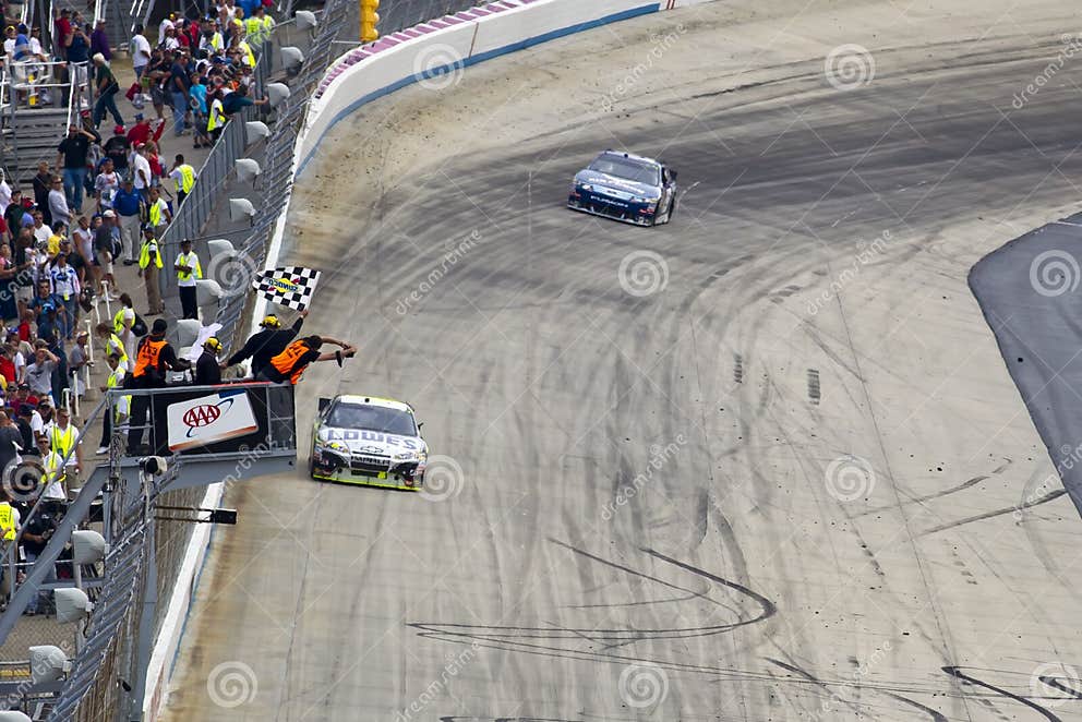 NASCAR: Sep 26 AAA 400 editorial stock image. Image of sport - 16254089