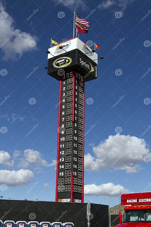 NASCAR Sprint Cup Leader Board Editorial Stock Image - Image of event ...