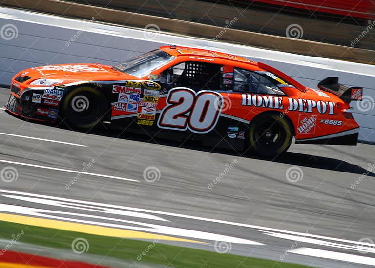 NASCAR - Stewart in Motion editorial photography. Image of busch - 6309427