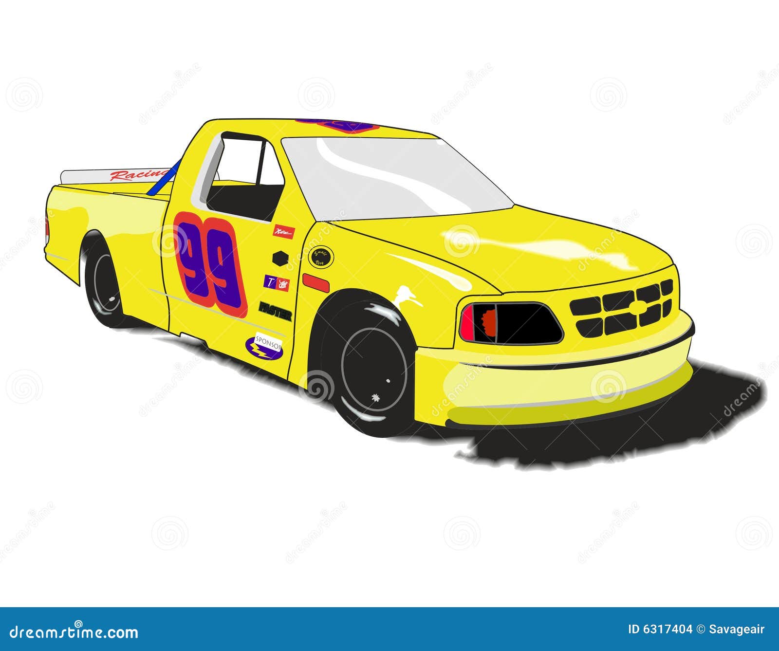 Nascar Race Car Clip Art