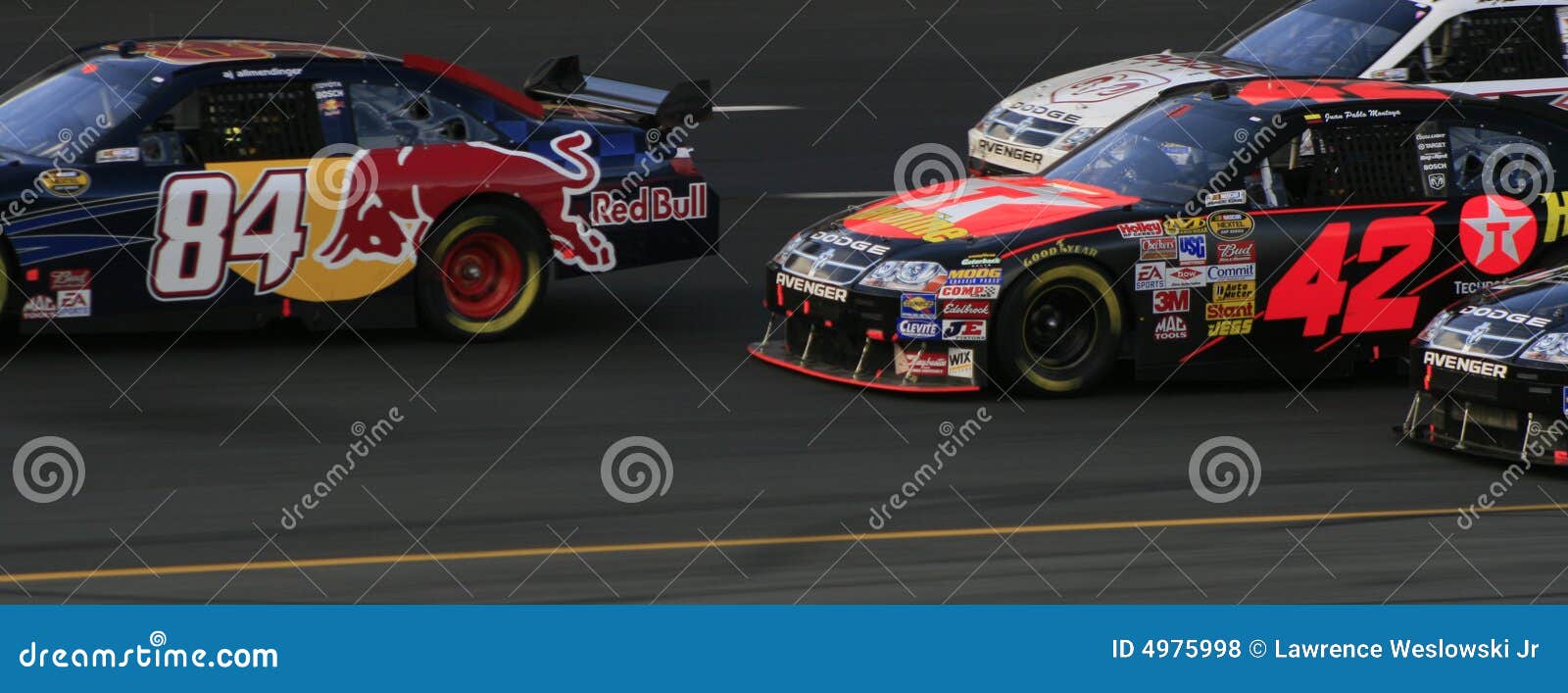 NASCAR - Texaco Vs Red Bull Editorial Stock Photo - Image of ...