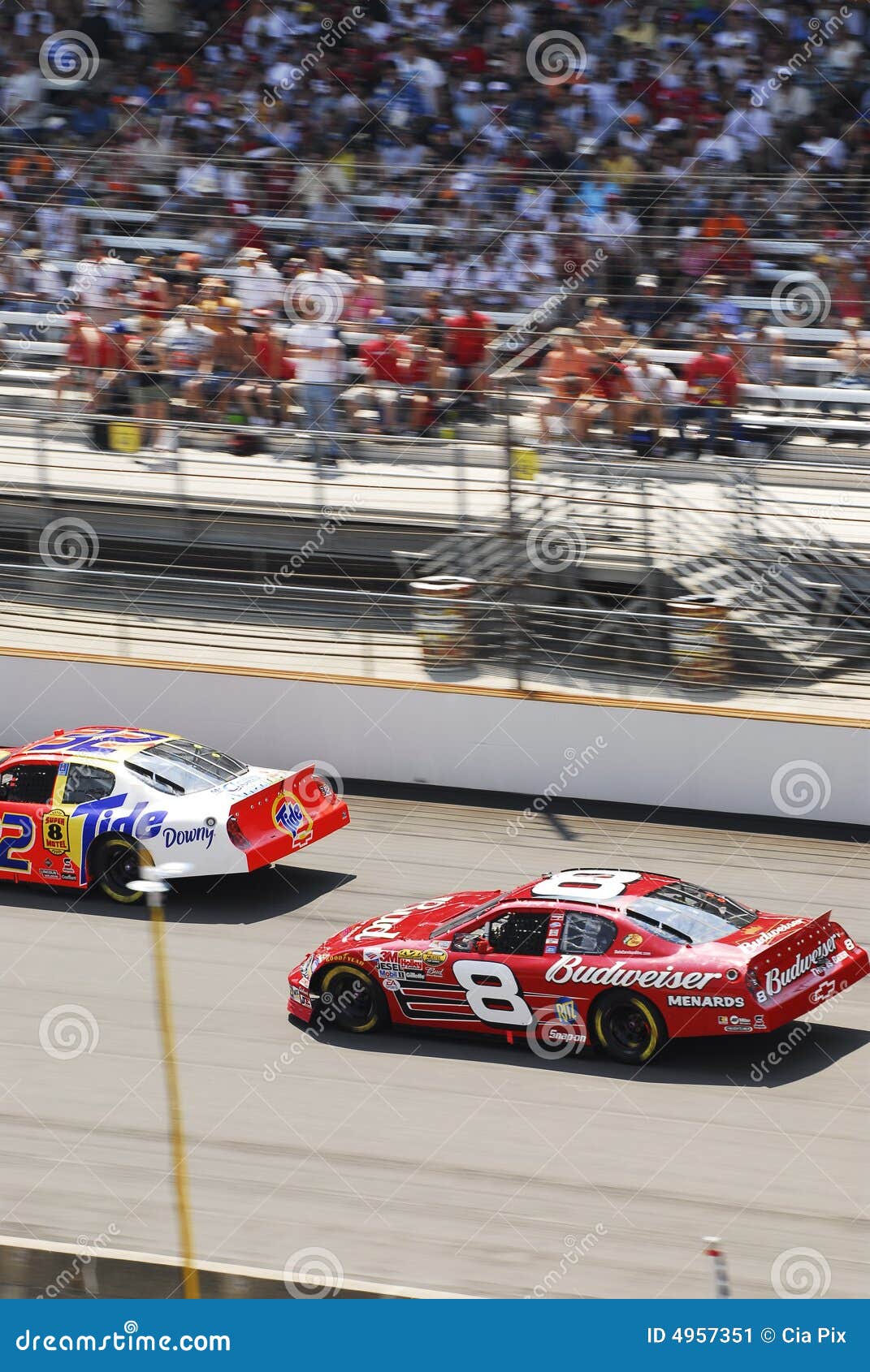 NASCAR Vehicles and Stadium Editorial Photo - Image of competition ...