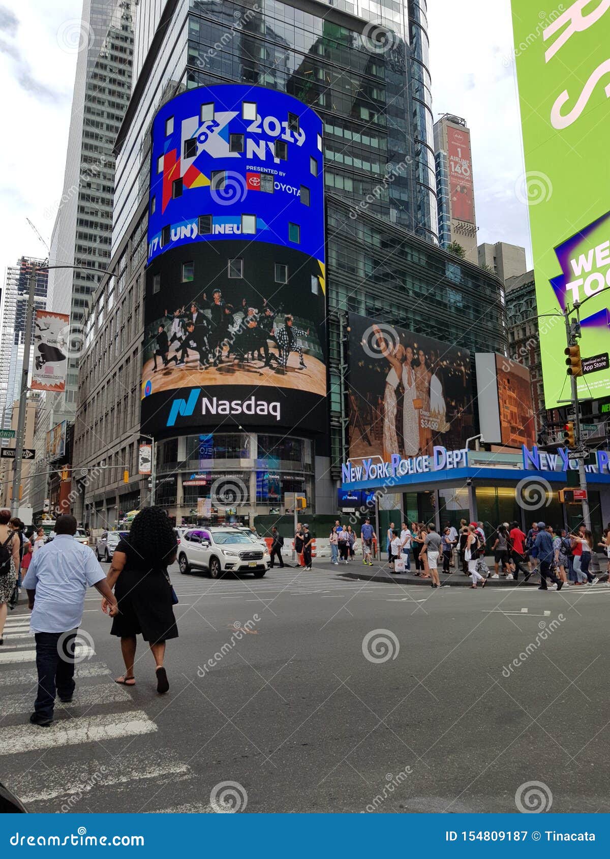 Nasdaq Building in New York Manhattan, America Editorial Photography ...