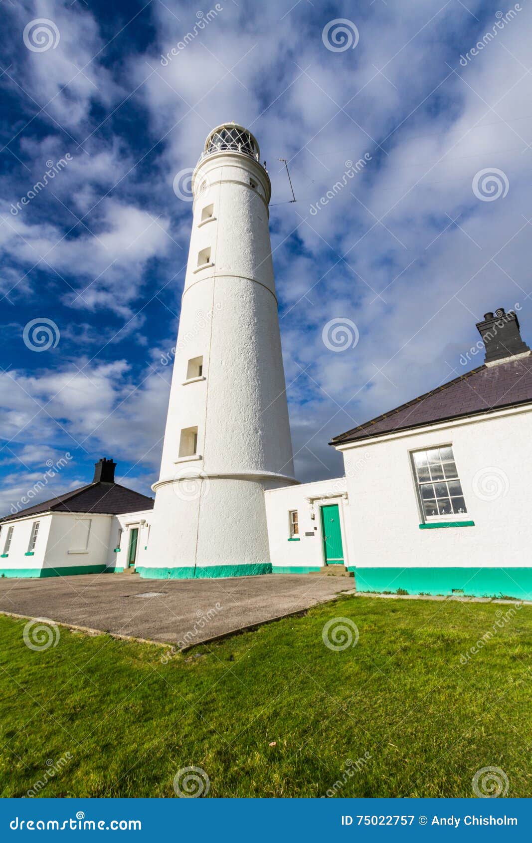 Nash Point East Tower Lighthouse Imagen de archivo - Imagen de averiado ...