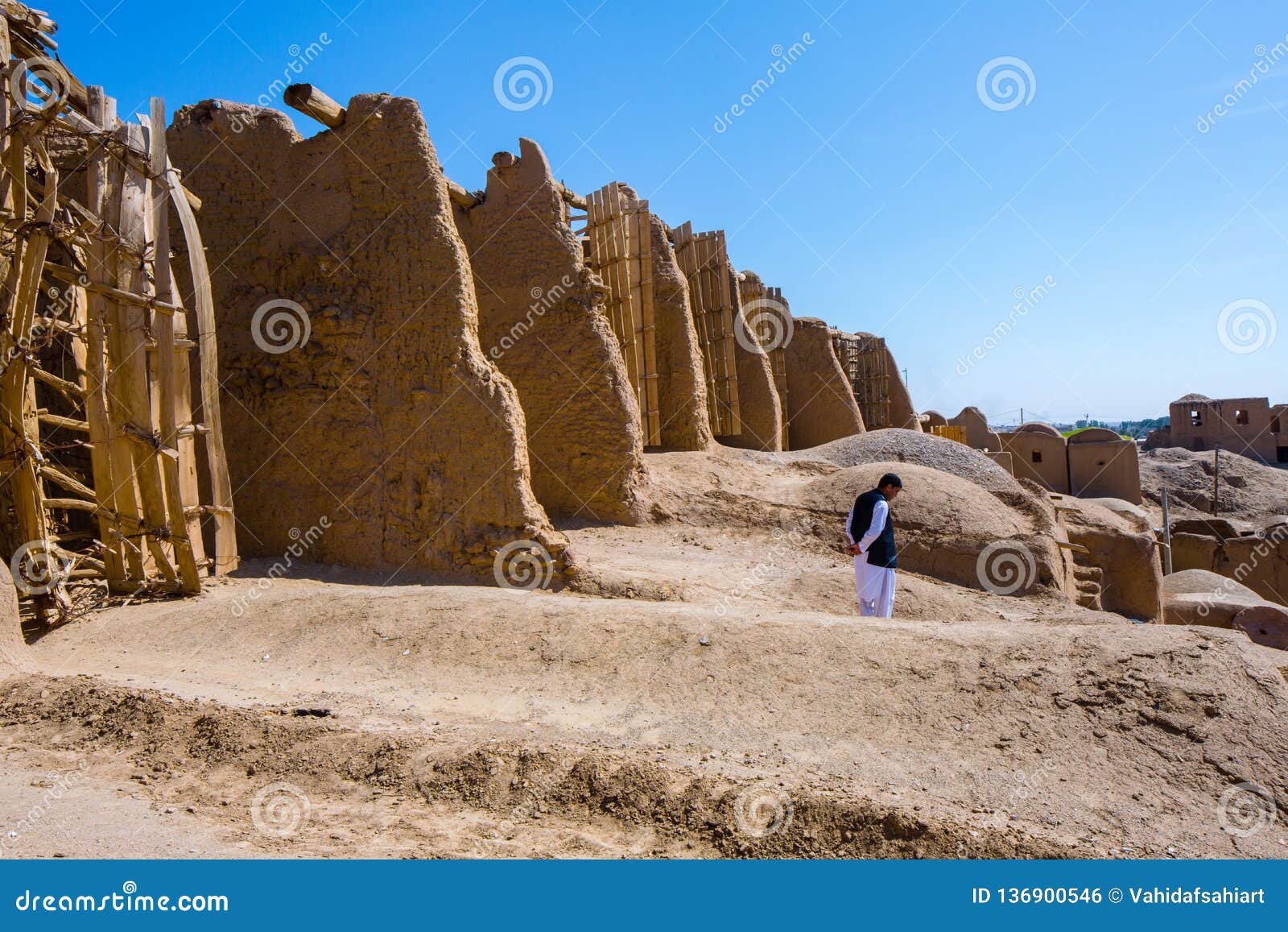 Nashtifan Windmills, Khaf, Iran. the Oldest Operational Windmills in ...