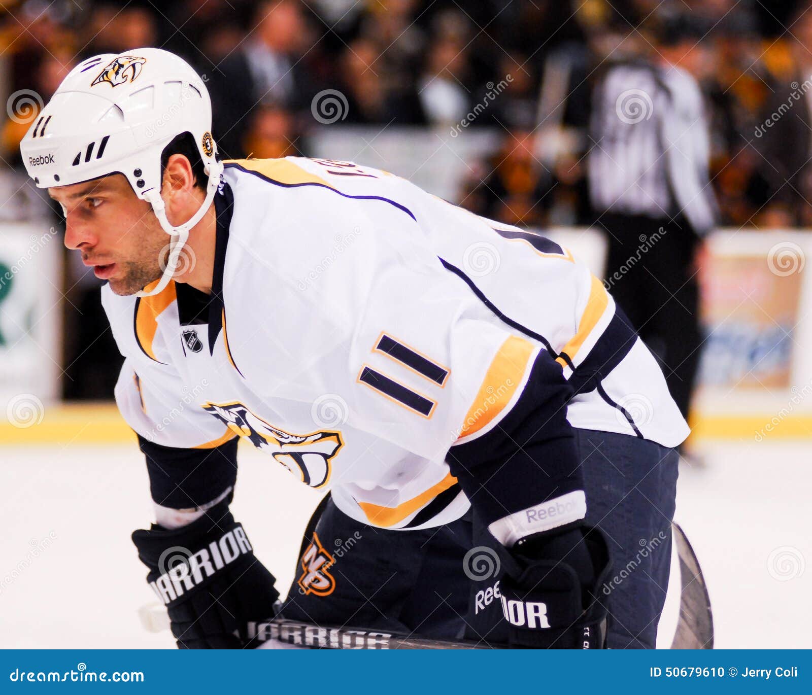 Nashville Predators Forward David Legwand #11. Editorial Image - Image ...