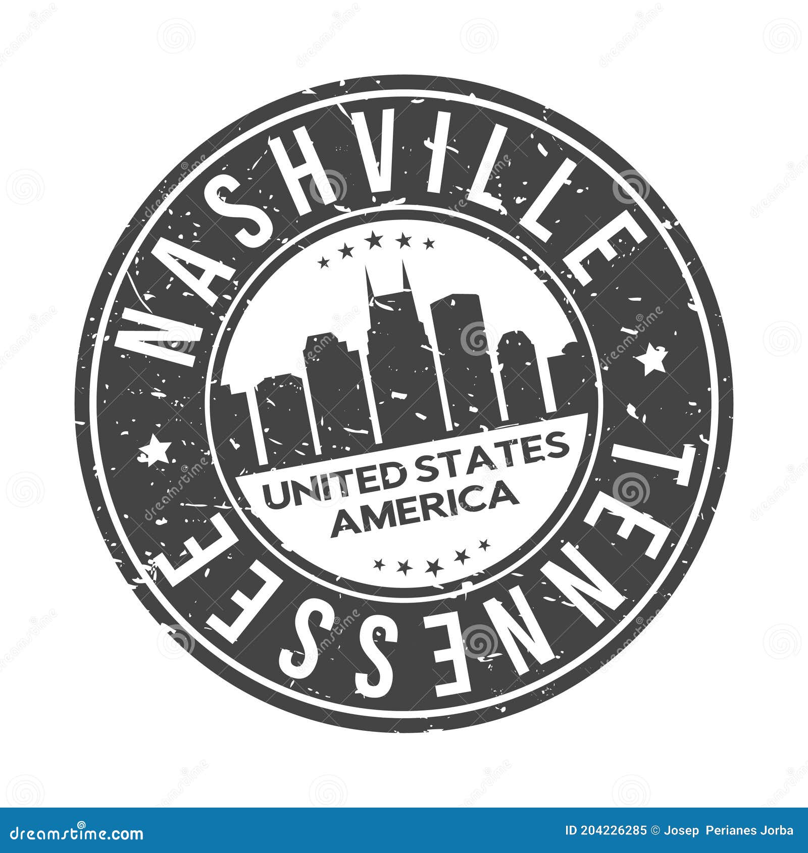 Nashville Tennessee USA Stamp Logo Icon Symbol Design Skyline City ... Nashville Tennessee USA Stamp Logo Icon Symbol Design Skyline City ...