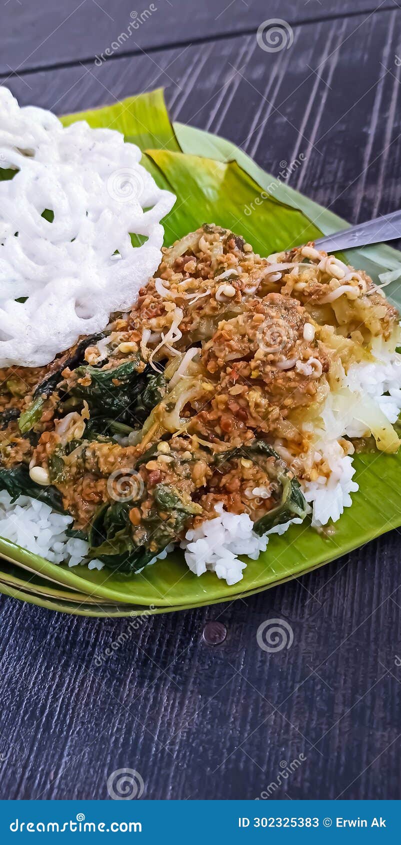 Nasi Pecel - Pecel Rice Stock Image | CartoonDealer.com #169400215