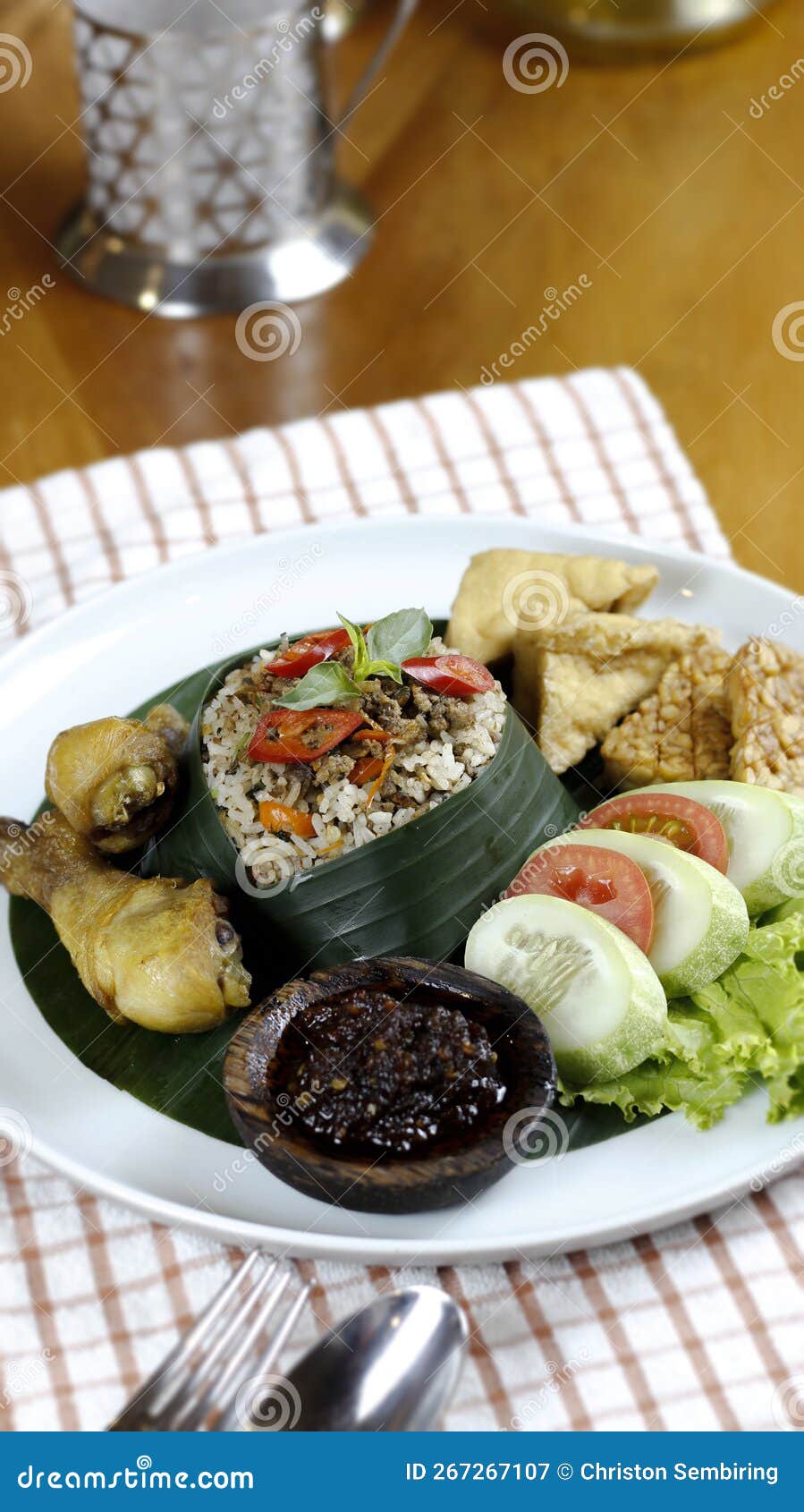 Tutug Oncom Of Traditional Food Of Indonesia Royalty-Free Stock Image ...