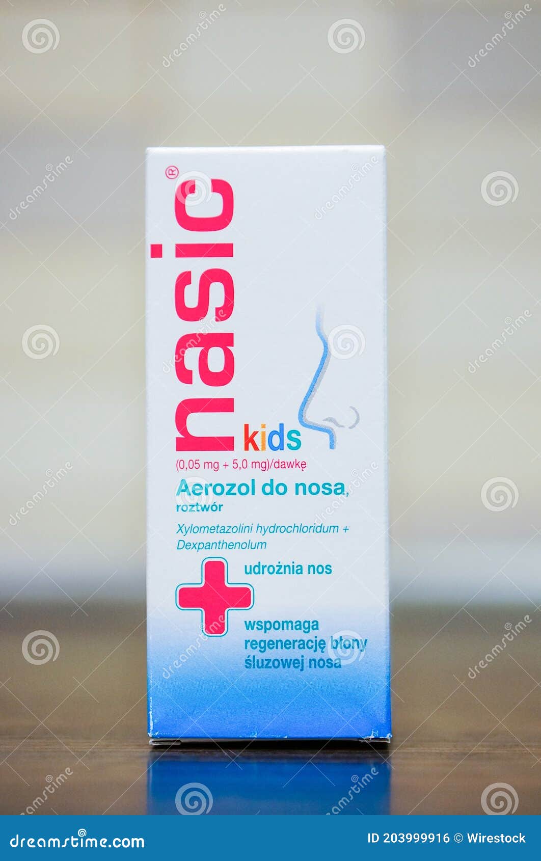 Nasic nose spray in a box editorial photo. Image of medical - 203999916