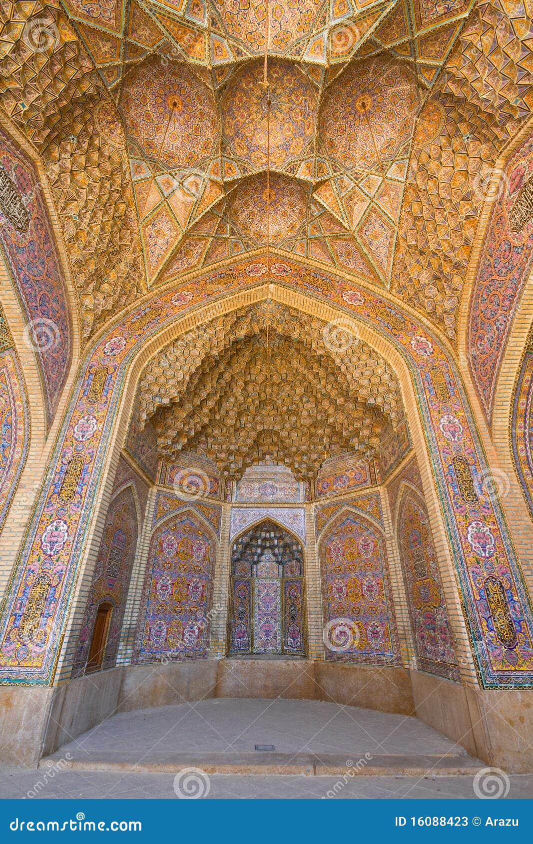Nasir al-Mulk Mosque stock image. Image of ancient, asia - 16088423