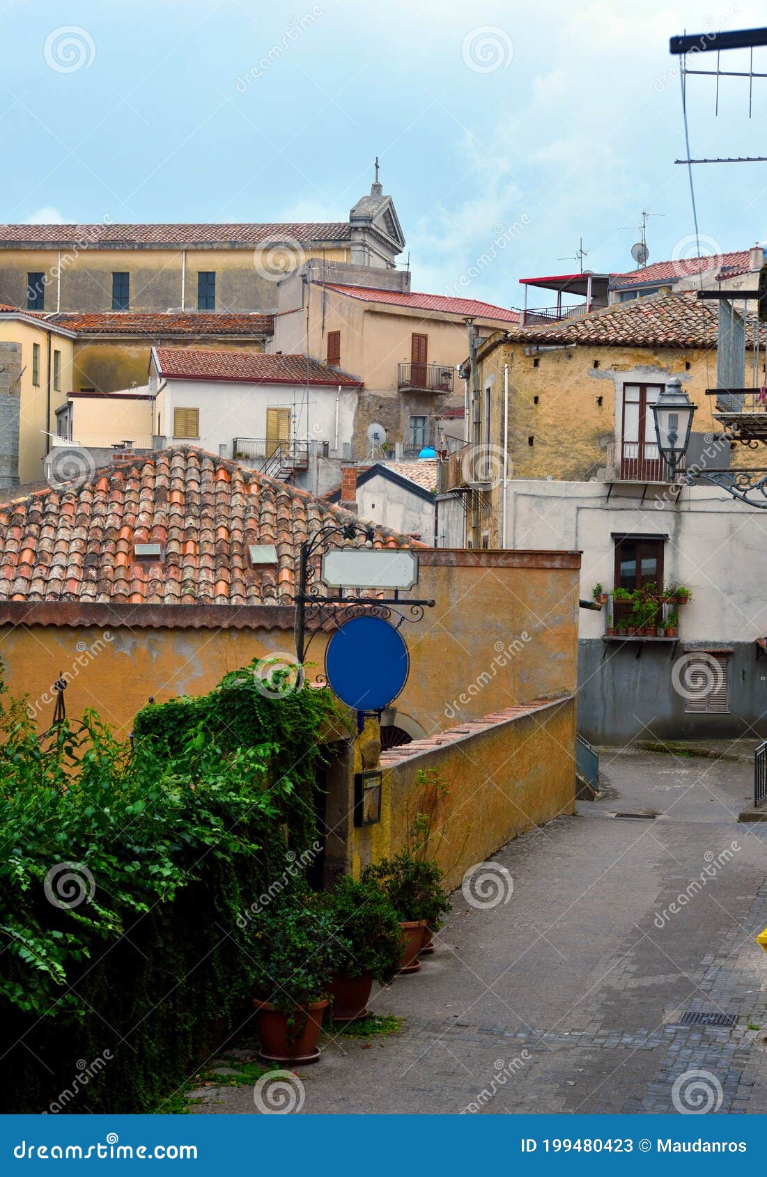 Naso sicily italy stock image. Image of travel, naso - 199480423
