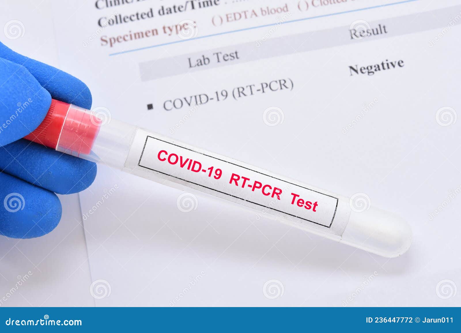 Nasopharyngeal Swab for COVID-19 RT-PCR Test Stock Photo - Image of ...