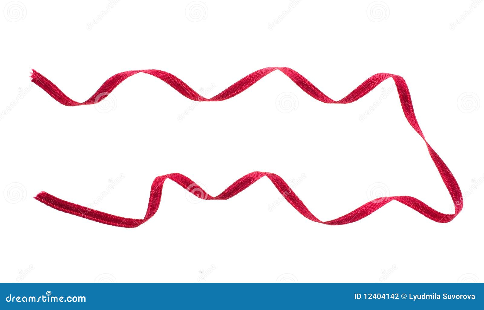 Nastro rosso fotografia stock. Immagine di accessorio - 12404142