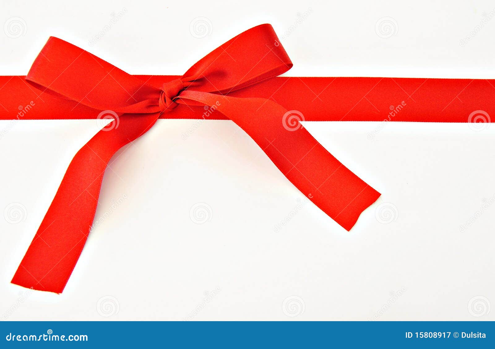 Nastro rosso immagine stock. Immagine di arco, bianco - 15808917