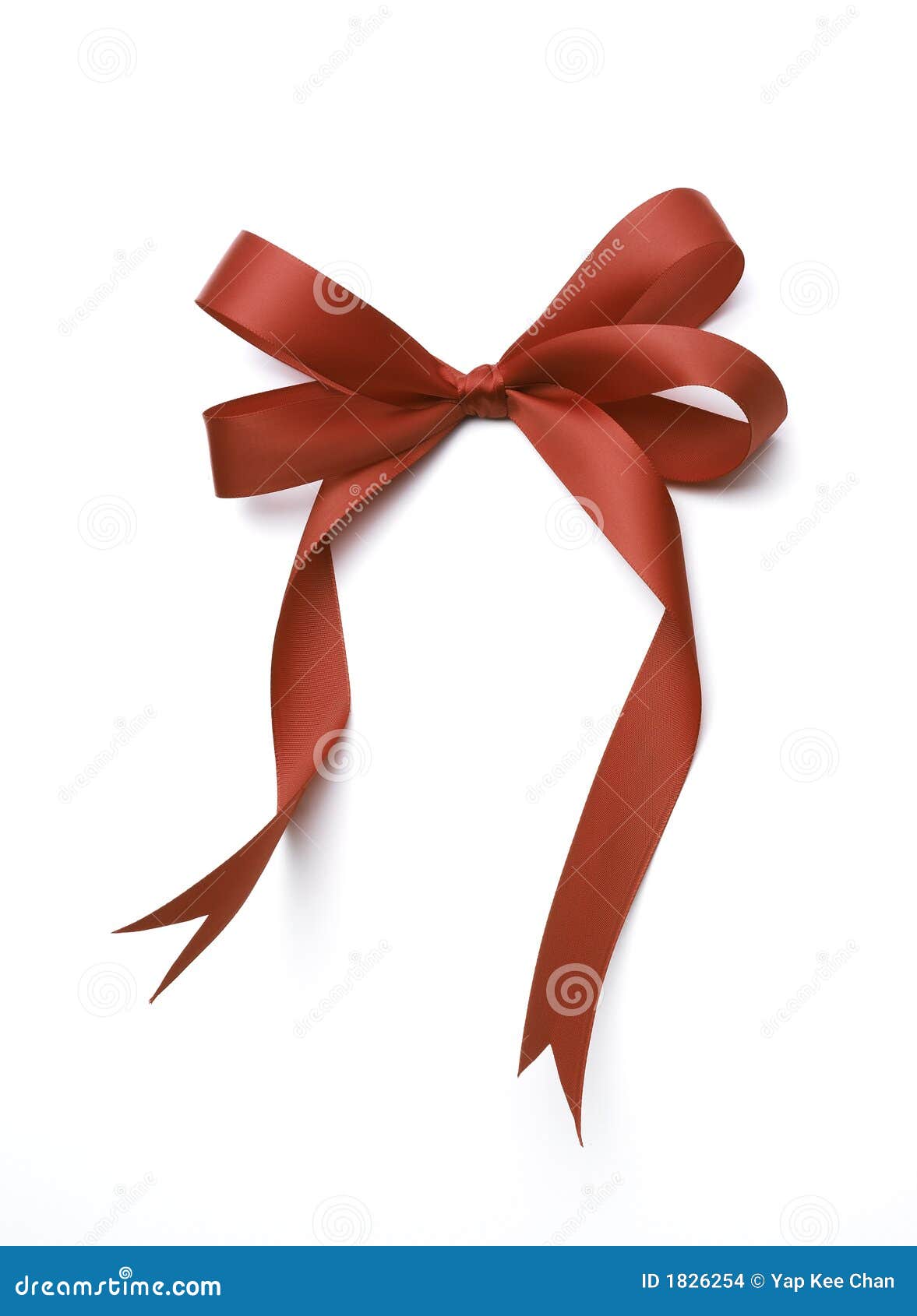 Nastro rosso fotografia stock. Immagine di nastro, speciale - 1826254