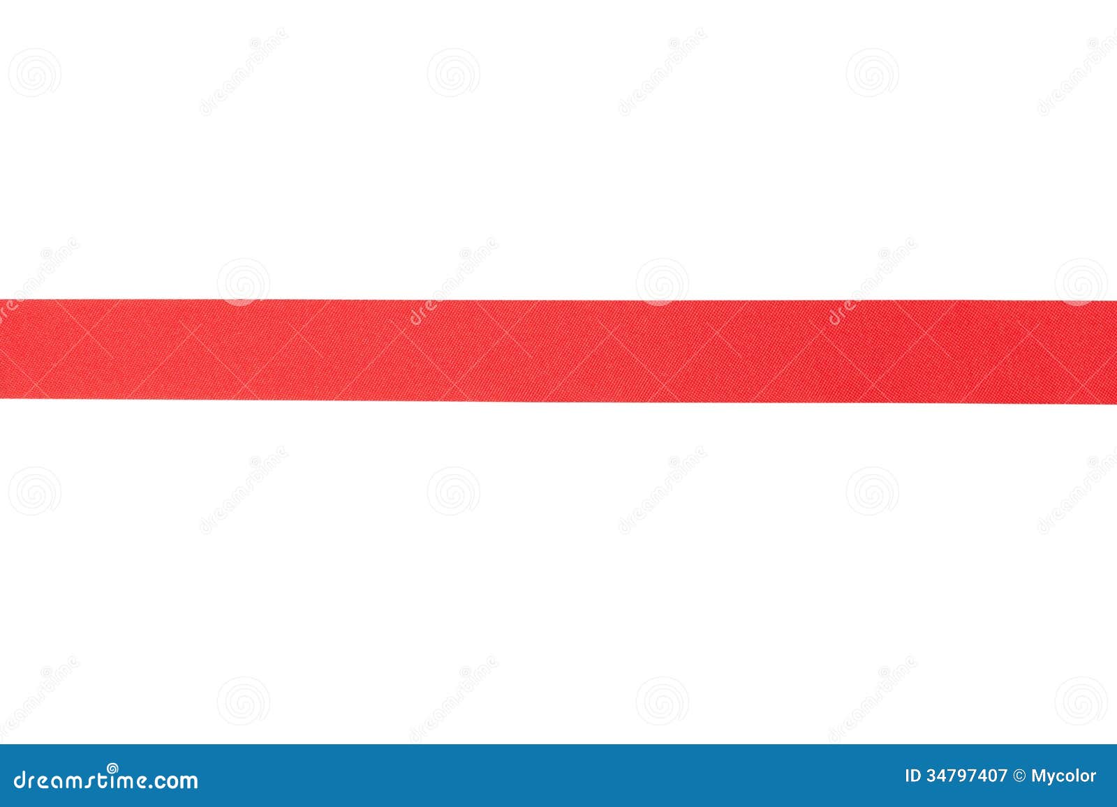 Nastro rosso immagine stock. Immagine di bello, chiusura - 34797407