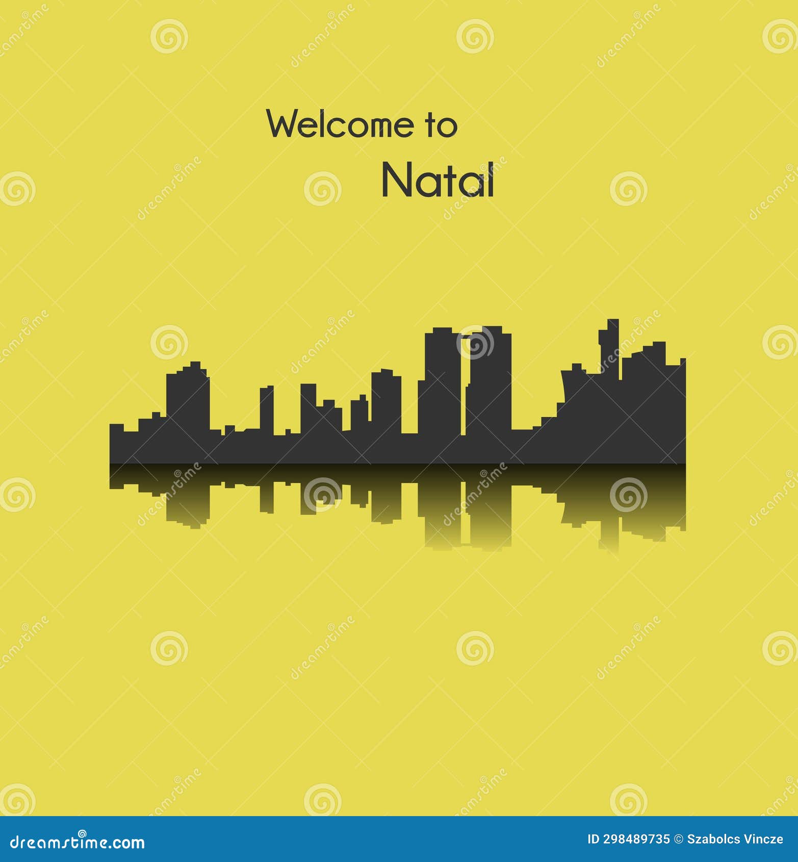 Natal, Brazil stock vector. Illustration of architecture - 298489735