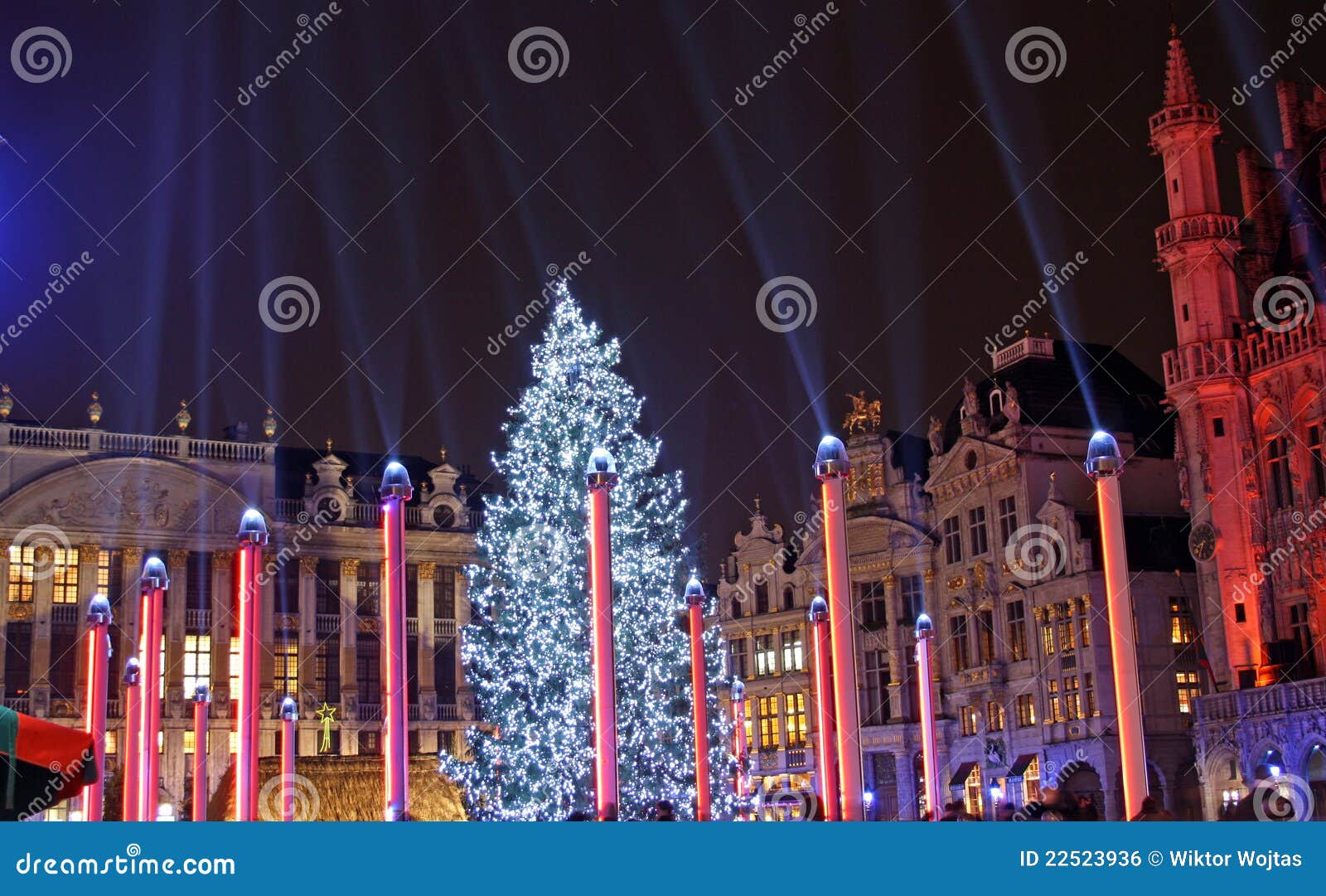 Natale a Bruxelles (Belgio) Fotografia Editoriale - Immagine di limite ...