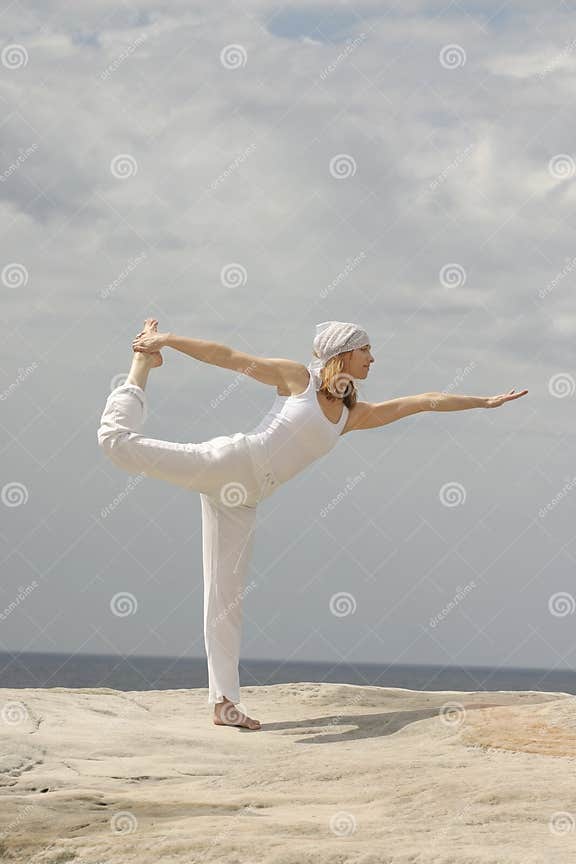 Nataraja-asana stock photo. Image of athletic, body, exercise - 30282
