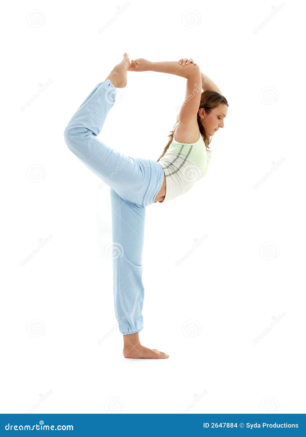 Natarajasana Lord of the Dance Stock Photo - Image of bend, body: 2647884