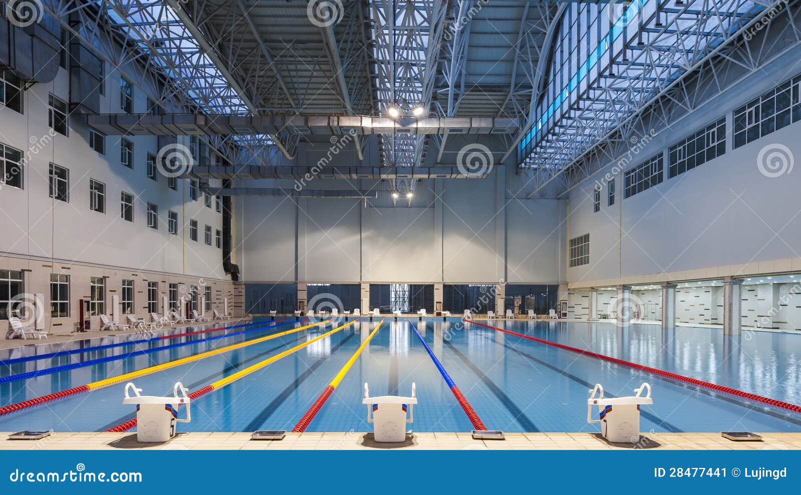 Natatorium stock image. Image of sports, track, water - 28477441