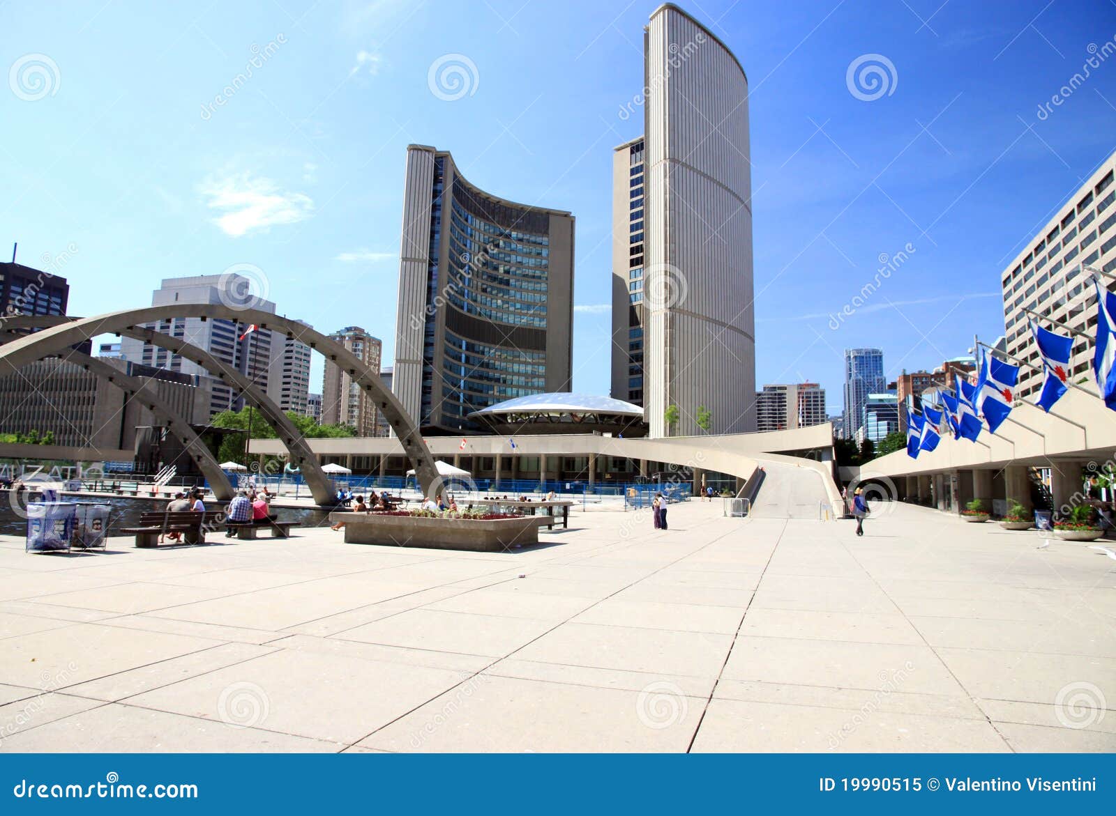 Nathan Phillips Square editorial image. Image of phillips - 19990515