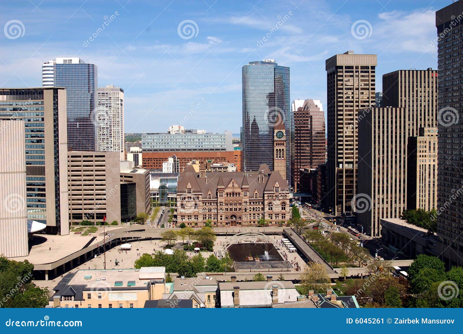Nathan Phillips Square in Toronto (11) Stock Image - Image of buildings ...