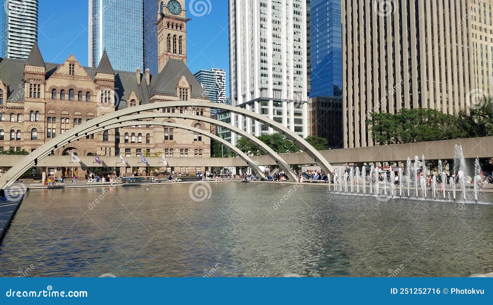Nathan Phillips Square in Toronto Editorial Photo - Image of famous ...