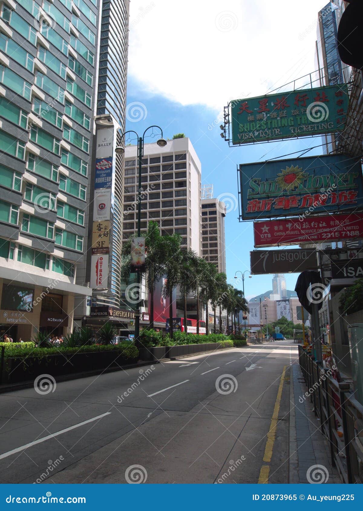 Nathan Road in Tsim Sha Tsui Editorial Image - Image of urban, tsui ...