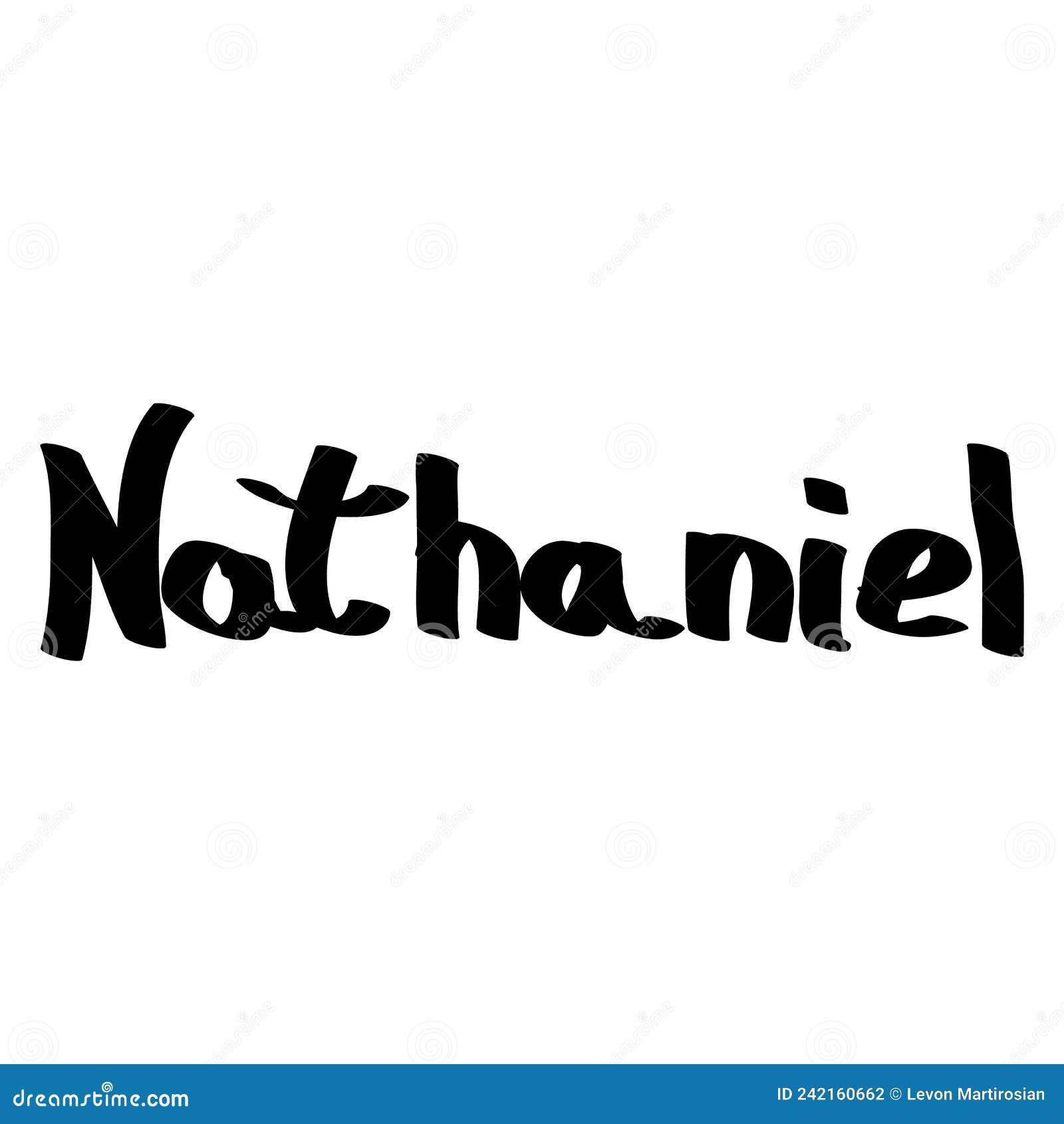 Nathaniel Male Name Street Art Design. Graffiti Tag Nathaniel. Vector ...