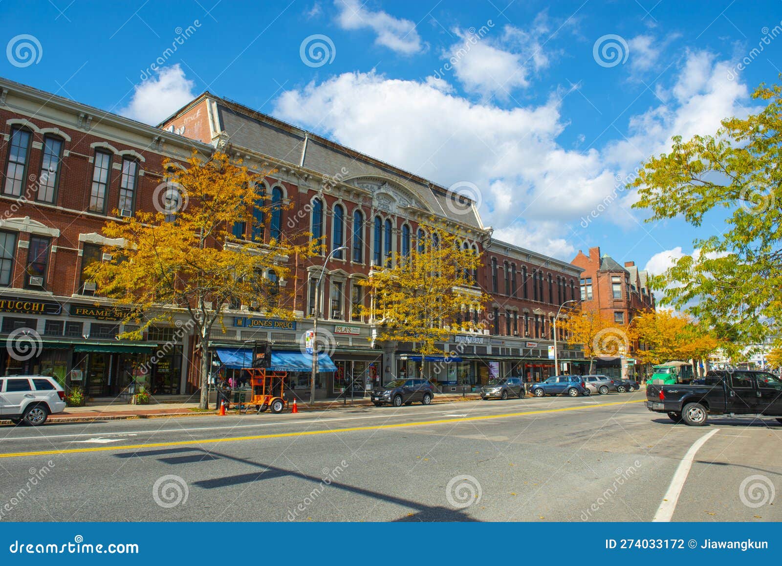 Natick Historic Town Center Ma Usa Editorial Photography Image Of Center Heritage 274033172