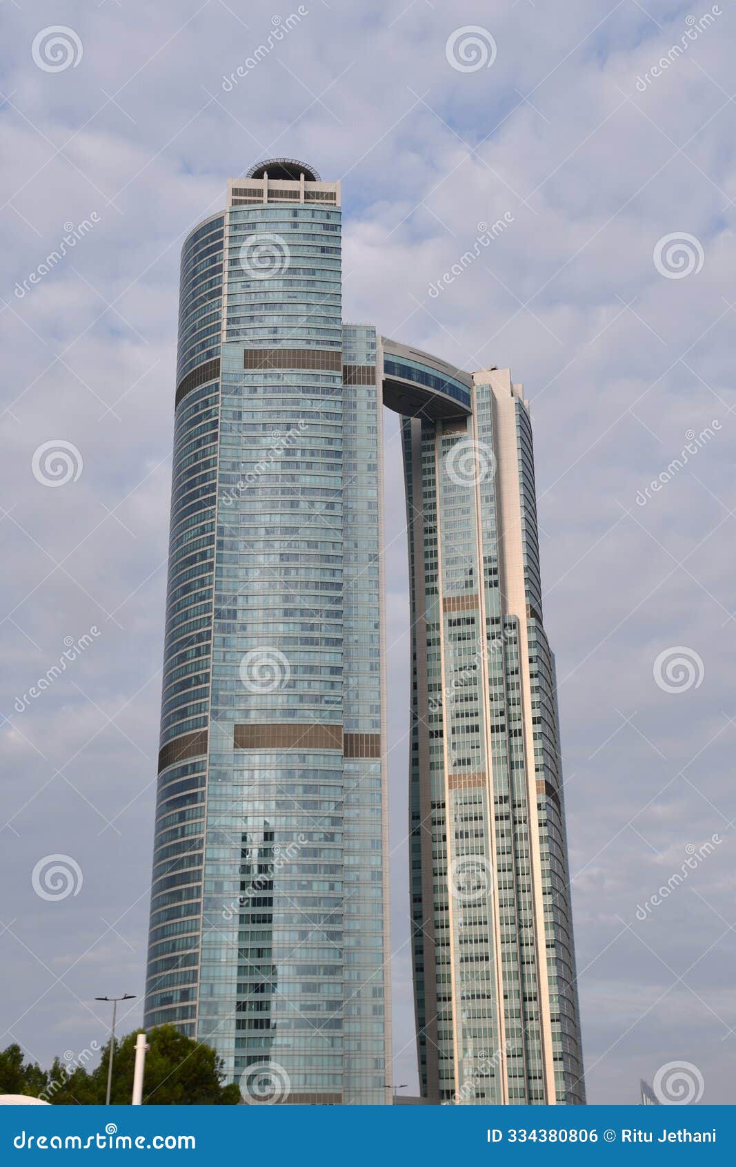 Nation Towers in Abu Dhabi, UAE Editorial Photo - Image of architecture ...